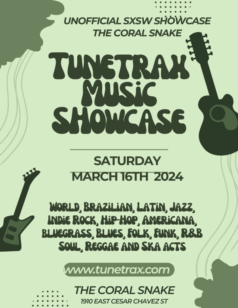Perform at the Tunetrax Music Showcase during Music Week